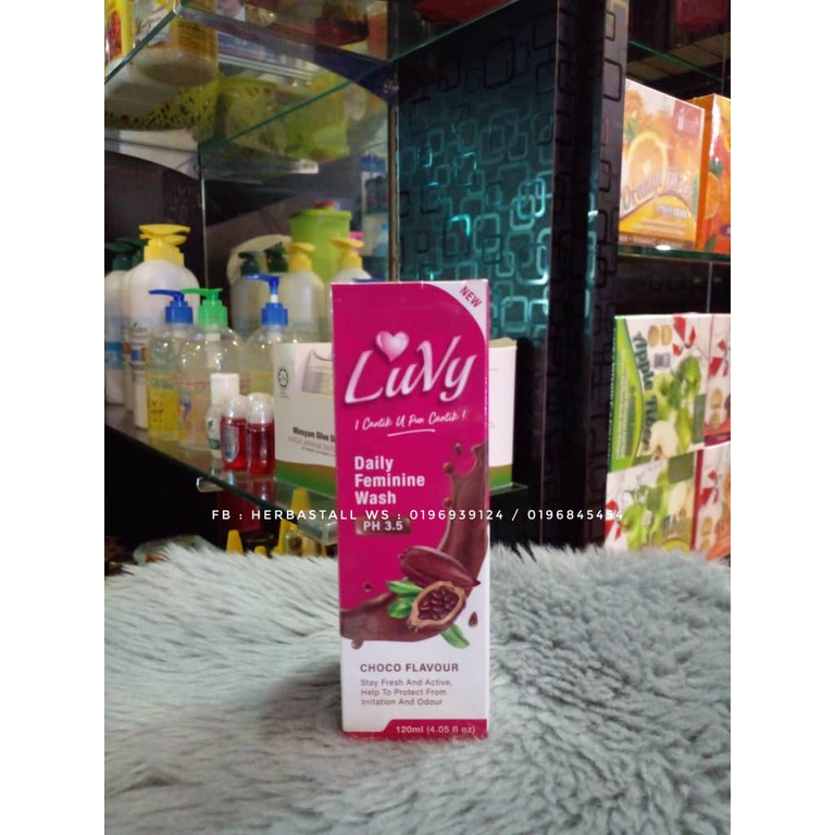 ICHANTIQUE LUVY DAILY FEMININE WASH CHOCO FLAVOUR 120ML | Shopee Malaysia