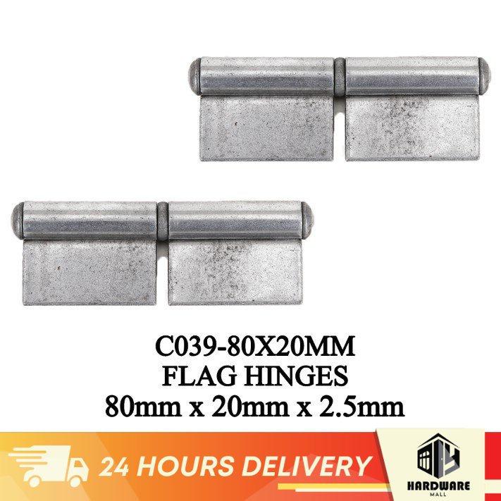 [22Pcs] Metal Flag Hinges Steel Welding Door Gate Hinge Flag Grill ...