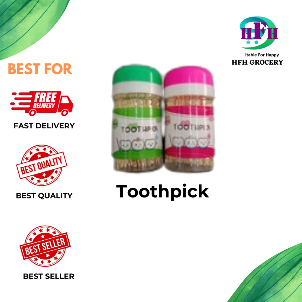 🔥Natural Toothpick per bottle🔥 | Shopee Malaysia