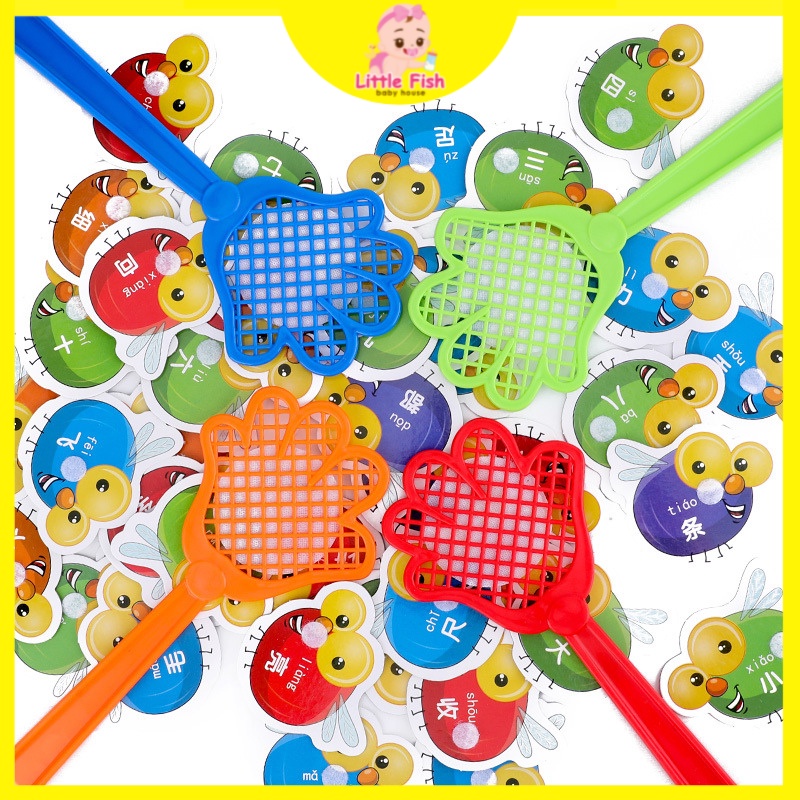Kids Swatting The Fly Educational Learning Word Games Board Toys ...