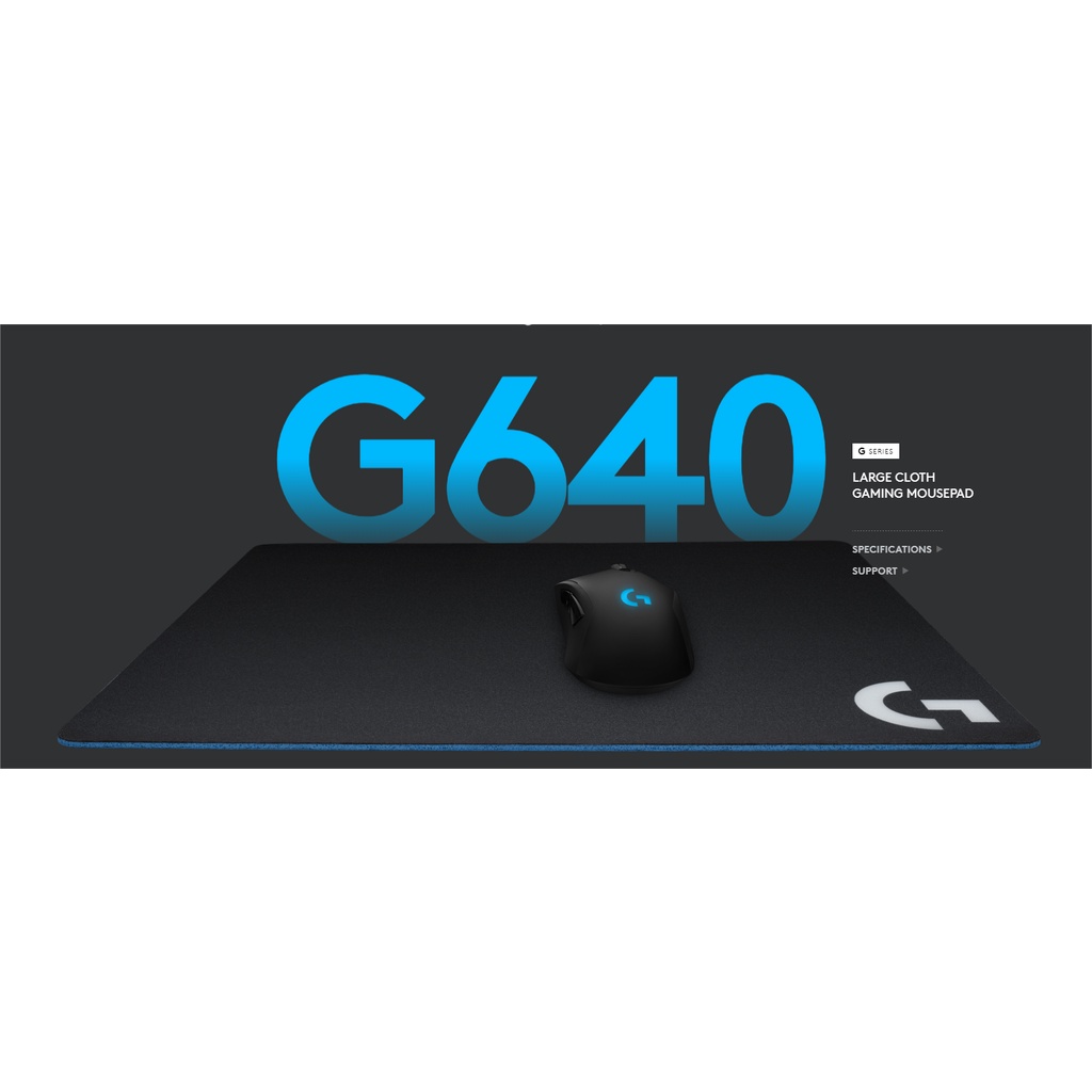 Logitech G240 / G440 / G640 / G740 / G840 XL Gaming Mouse Pad with 5mm Thickness,Hard Texture ...