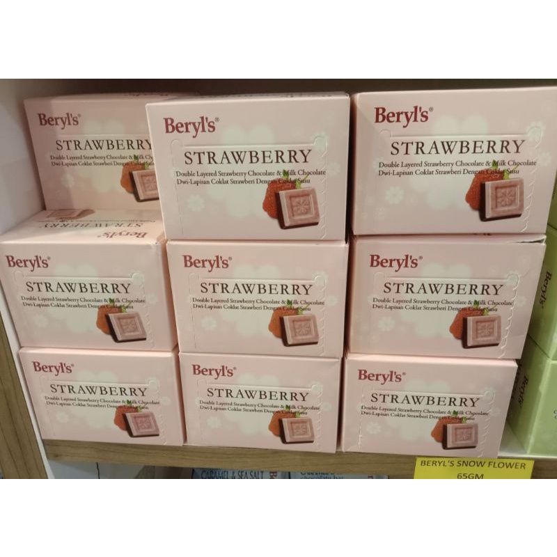 beryl's chocolate strawberry 65g | Shopee Malaysia