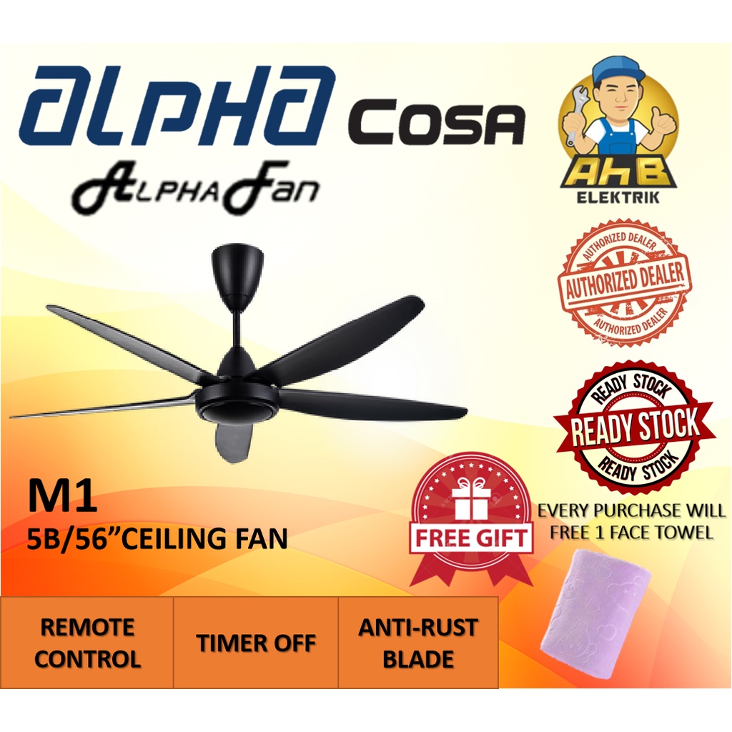 ( NEW 2022 ) Alpha Cosa M1 5B/56 Remote Control 6 Super Speeds Matt ...