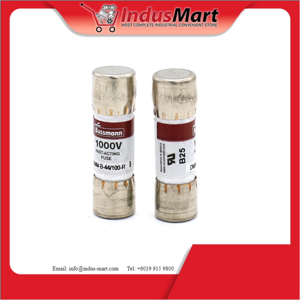 BUSSMANN DMM-B-44/100-R Fast Acting Fuse 1000V | Shopee Malaysia