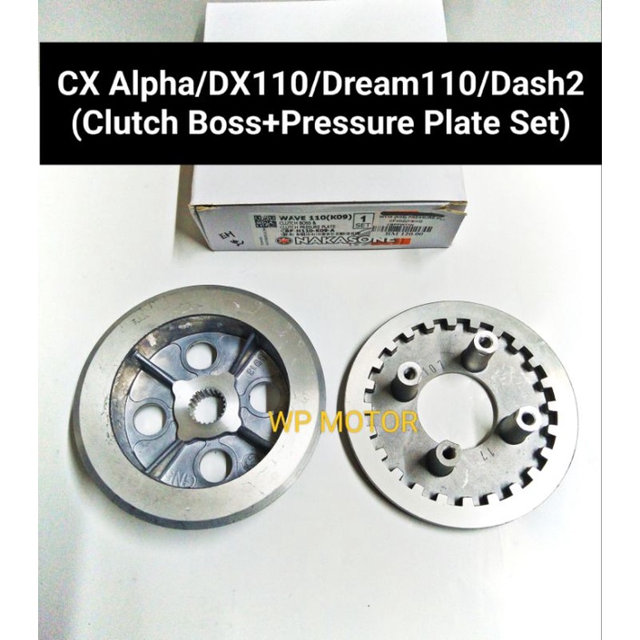 Honda Wave110(K09)/CX Alpha/DX110/Dream110/Dash2 Clutch Boss&Pressure ...