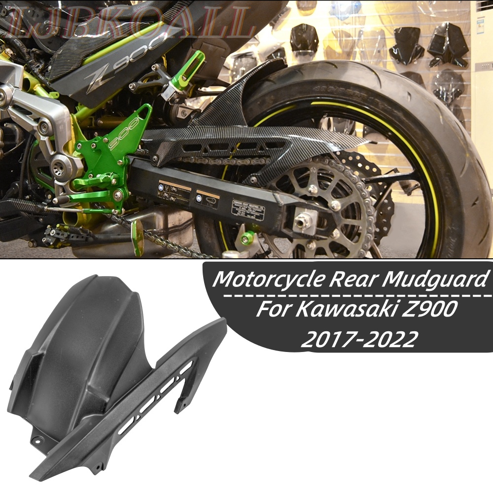 LJBKOALL Unpainted Rear Tire Fender Hugger Mudguard Cover Splash Guard ...