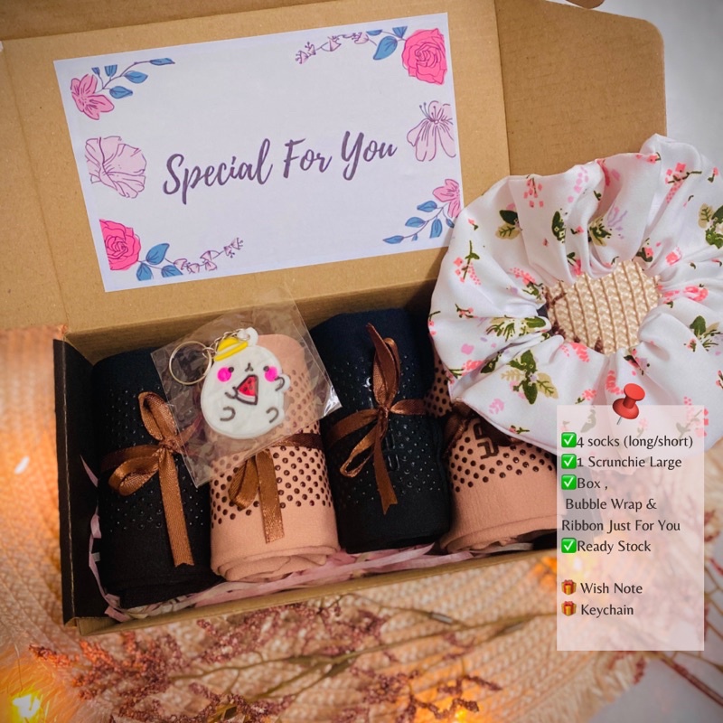 🎁🎉 ️GIFT BOX STOKIN MUSLIMAH EXTRA TEBAL MURAH ️ 🎁🎉 | Shopee Malaysia