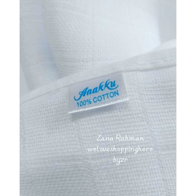 [NEW BATCH] ANAKKU Plain Napkin 1pc (76cm x 76cm) | Shopee Malaysia