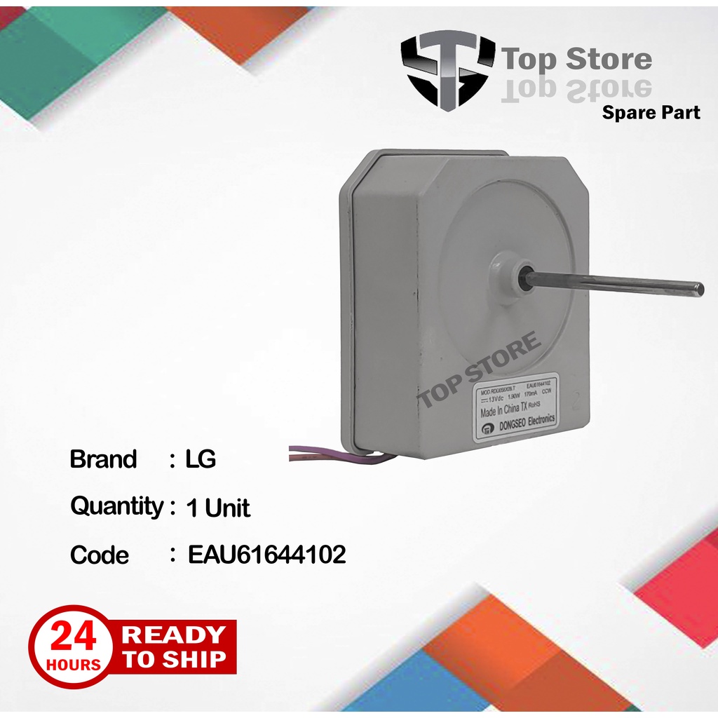 LG EAU61644102 Refrigerator Fridge Fan Motor | Shopee Malaysia
