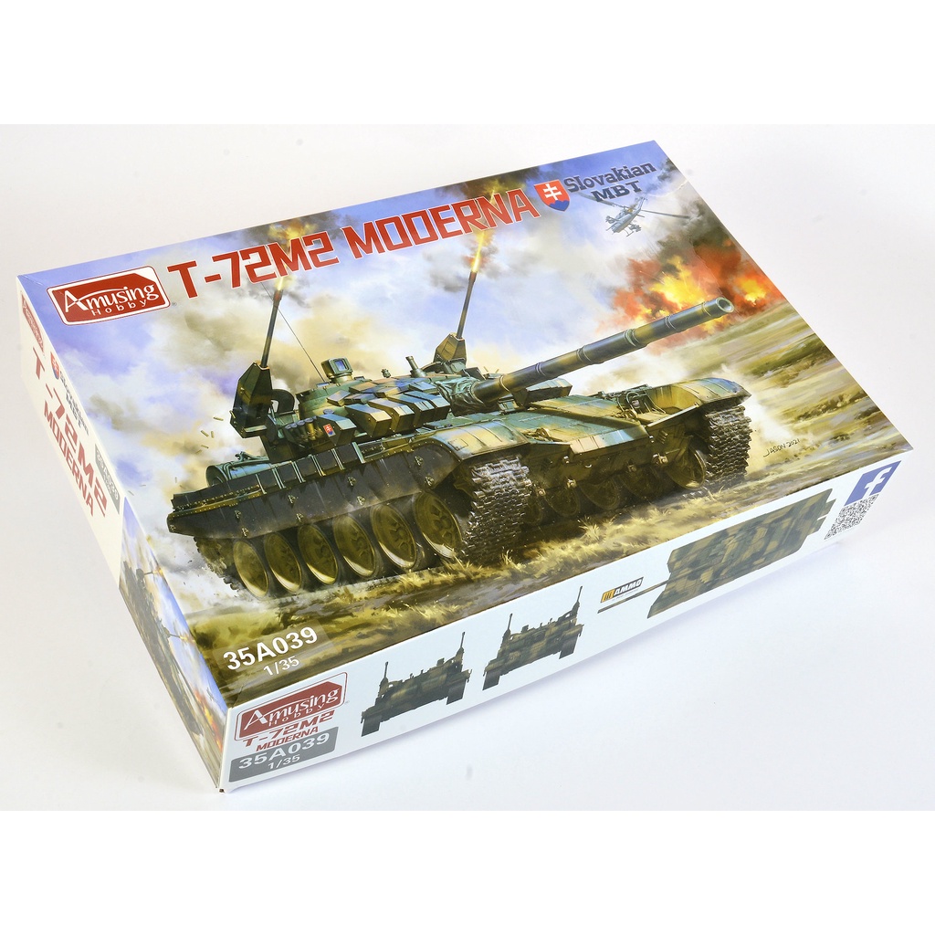 amusing hobby 35A039 1/35 T72M2 MODERNA | Shopee Malaysia