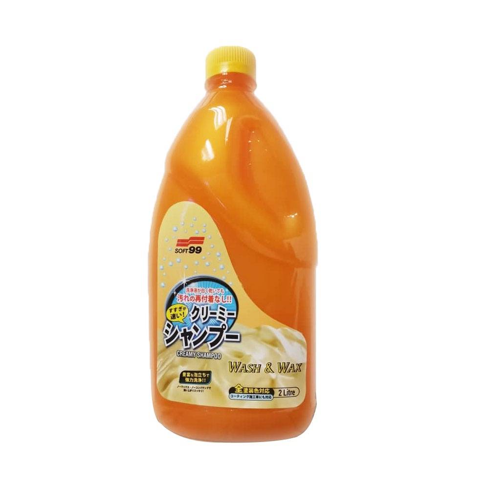 Soft 99 | Soft99 Creamy Shampoo Car Wash / Wash & Wax (2000ml) | Shopee Malaysia