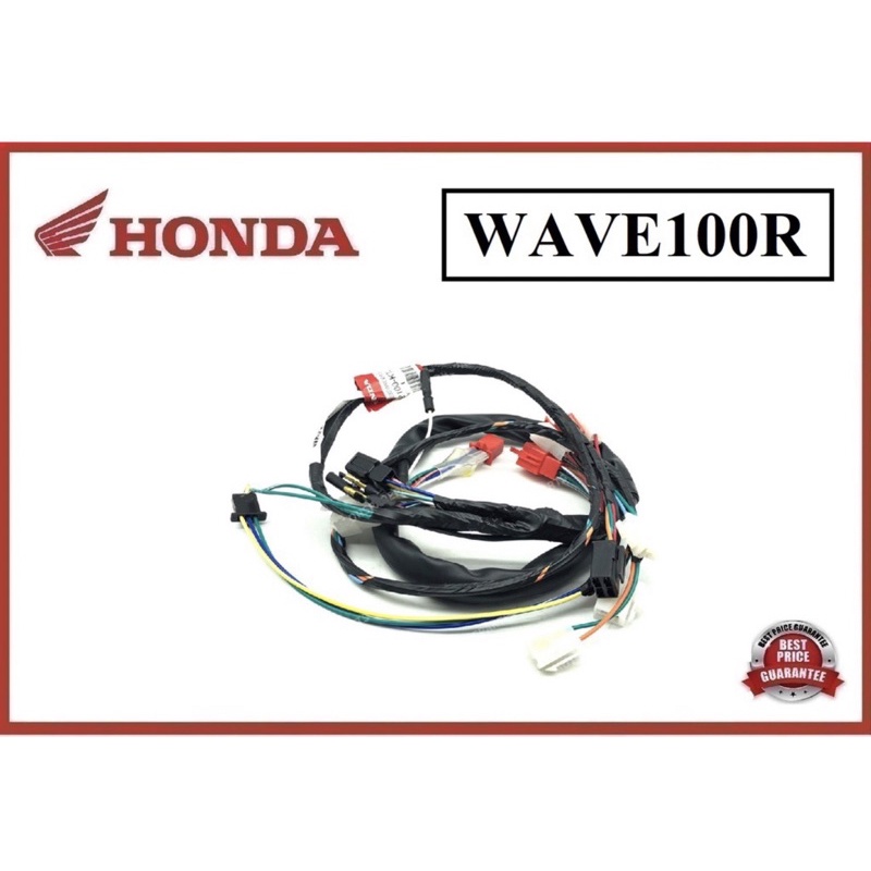 HONDA WAVE100R WIRING SET // WIRE HARNESS WIRE SET KICK / STARTER ...