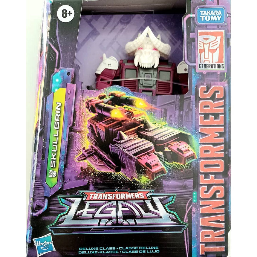 Hasbro Transformers Legacy Deluxe Skullgrin MISB | Shopee Malaysia