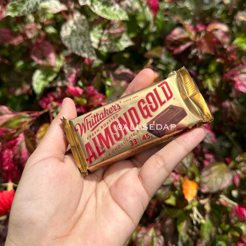 WHITTAKERS ALMOND GOLD BAR 45g | Shopee Malaysia
