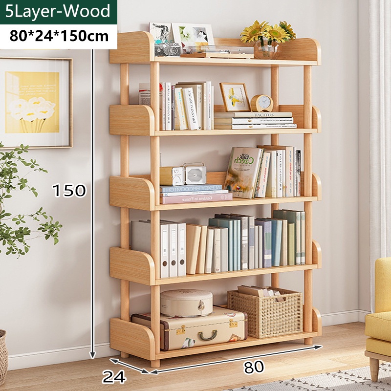 DO 4/5 Layer Rak Buku Book shelf Multipurpose Shelves Bookshelf Home ...