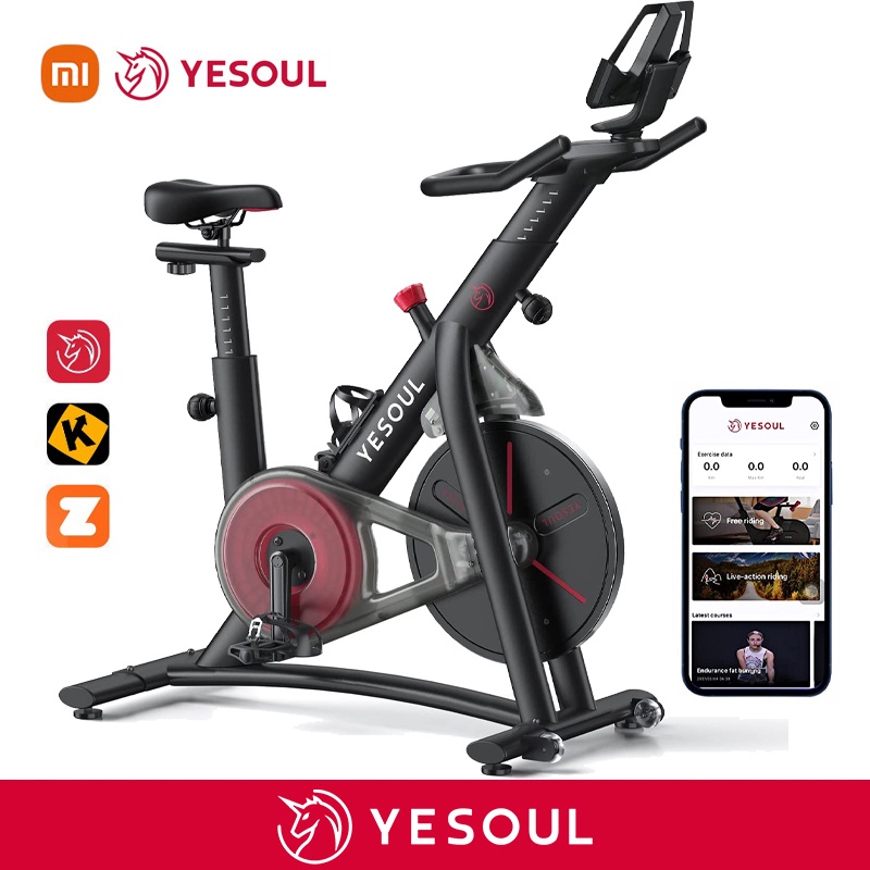 Xiaomi Xiaomi Yesoul S3 Exercise Bike Stationary Bike Spin Bike -Indoor Cycling Bike with ...
