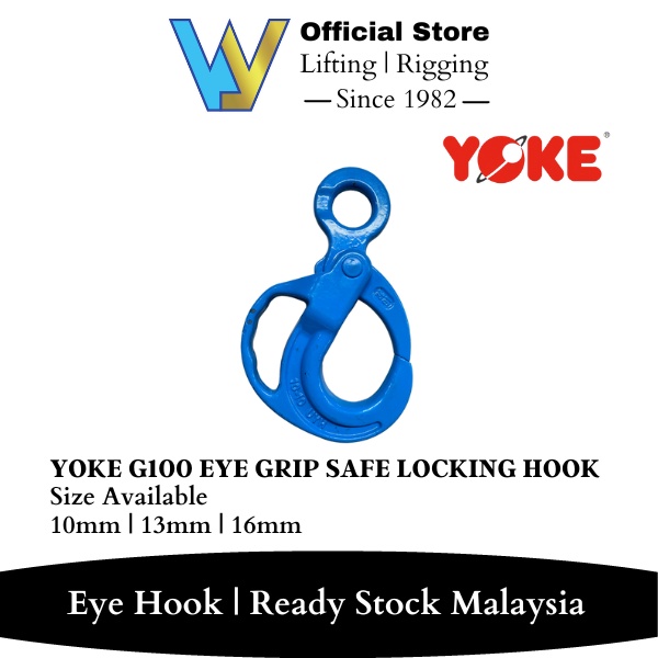 YOKE X-950 G100 EYE GRIP SAFE LOCKING HOOK (10MM) | Shopee Malaysia
