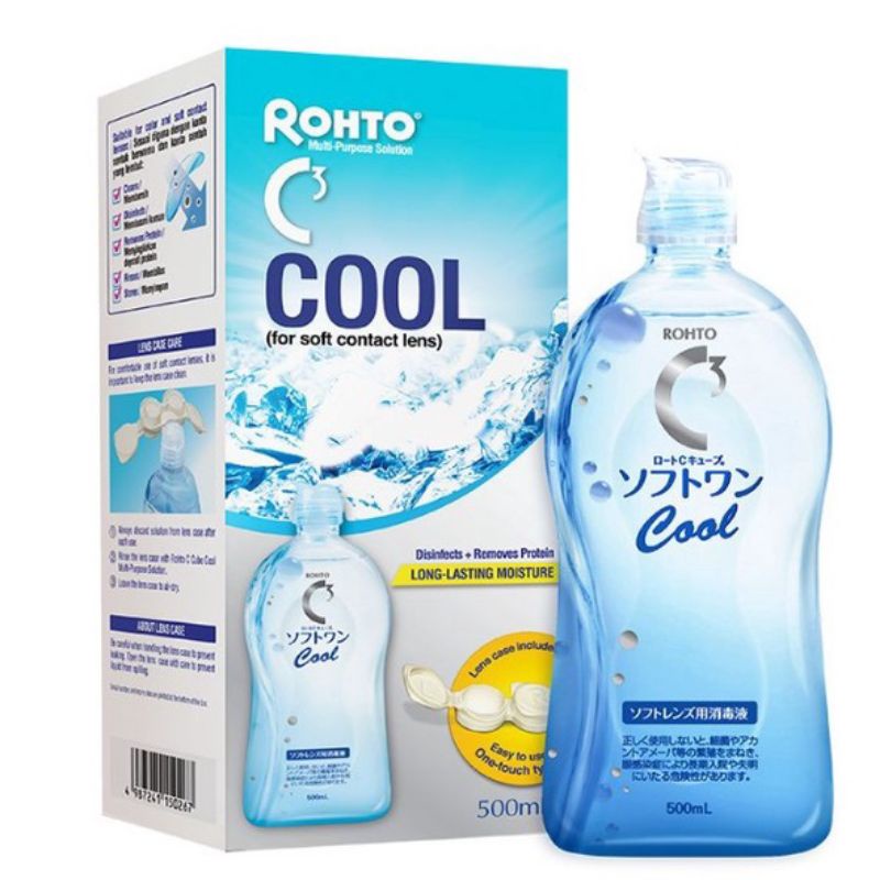 Rohto Cool Multi-Purpose Solution 500ml exp June 2025 | Shopee Malaysia