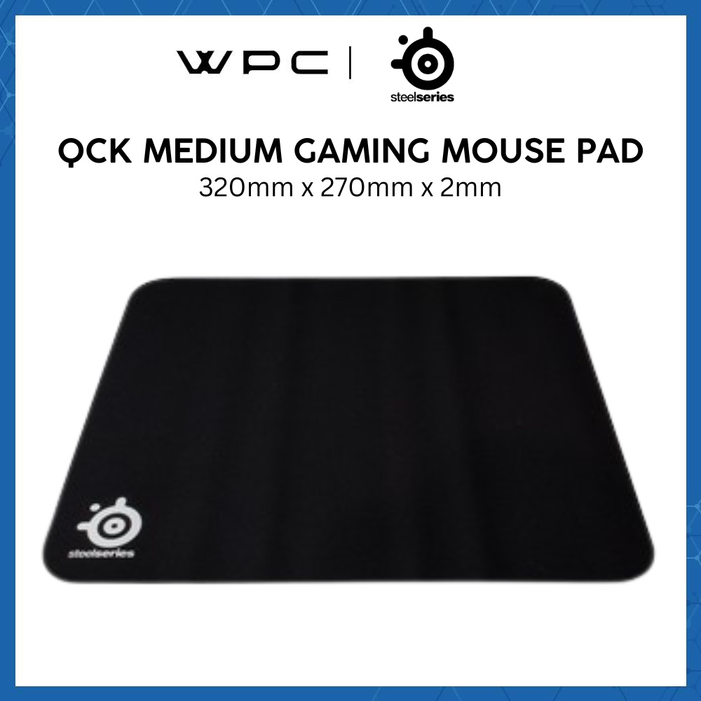 STEELSERIES QCK MEDIUM GAMING MOUSE PAD ( 63004 ) | Shopee Malaysia