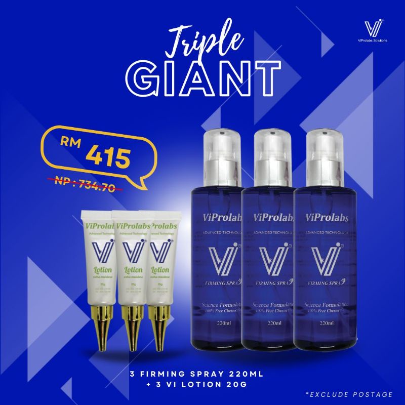 Viprolabs TRIPLE GIANT SET | Shopee Malaysia