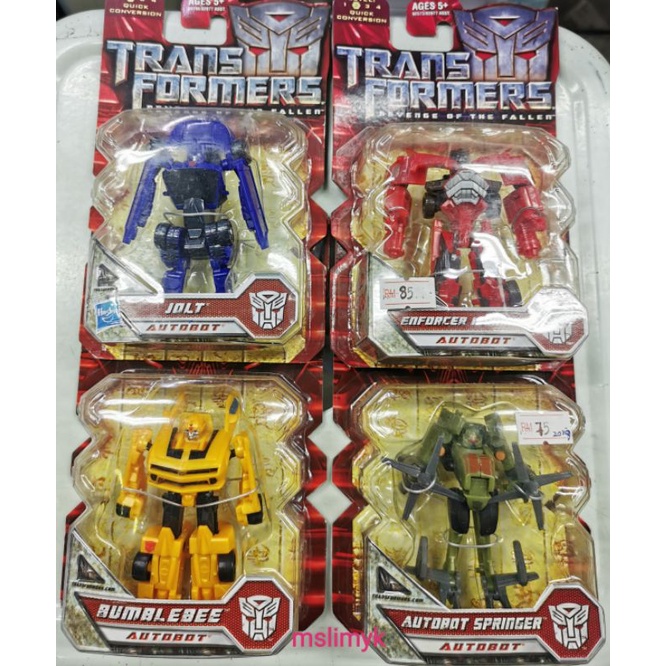 "mslimyk" Hasbro Transformers Revenge of the Fallen Legends Class Jolt ...