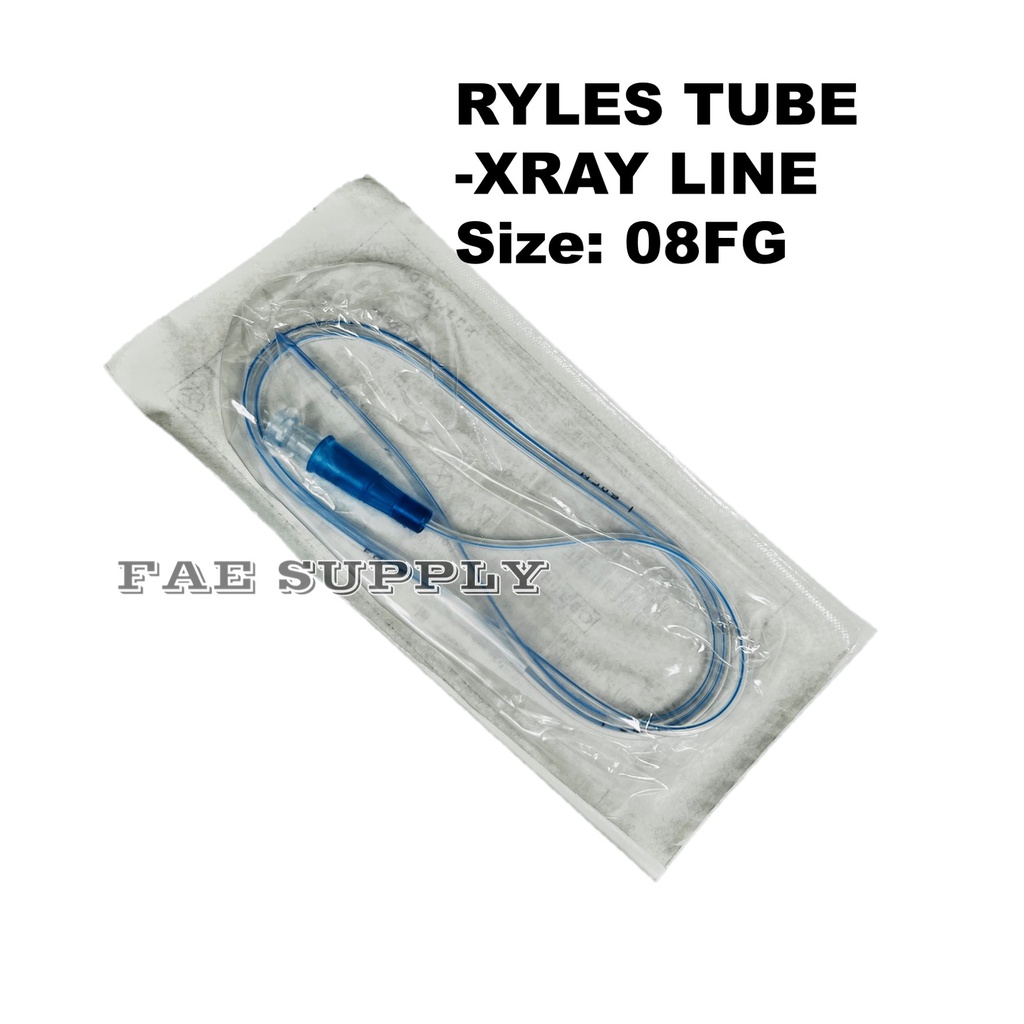 Ryles Tube for Nasogastric introduction of nutrition and aspiration of ...
