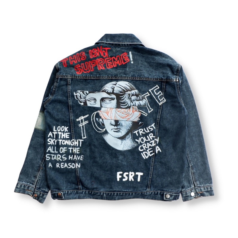 Urban Denim Jacket | Shopee Malaysia