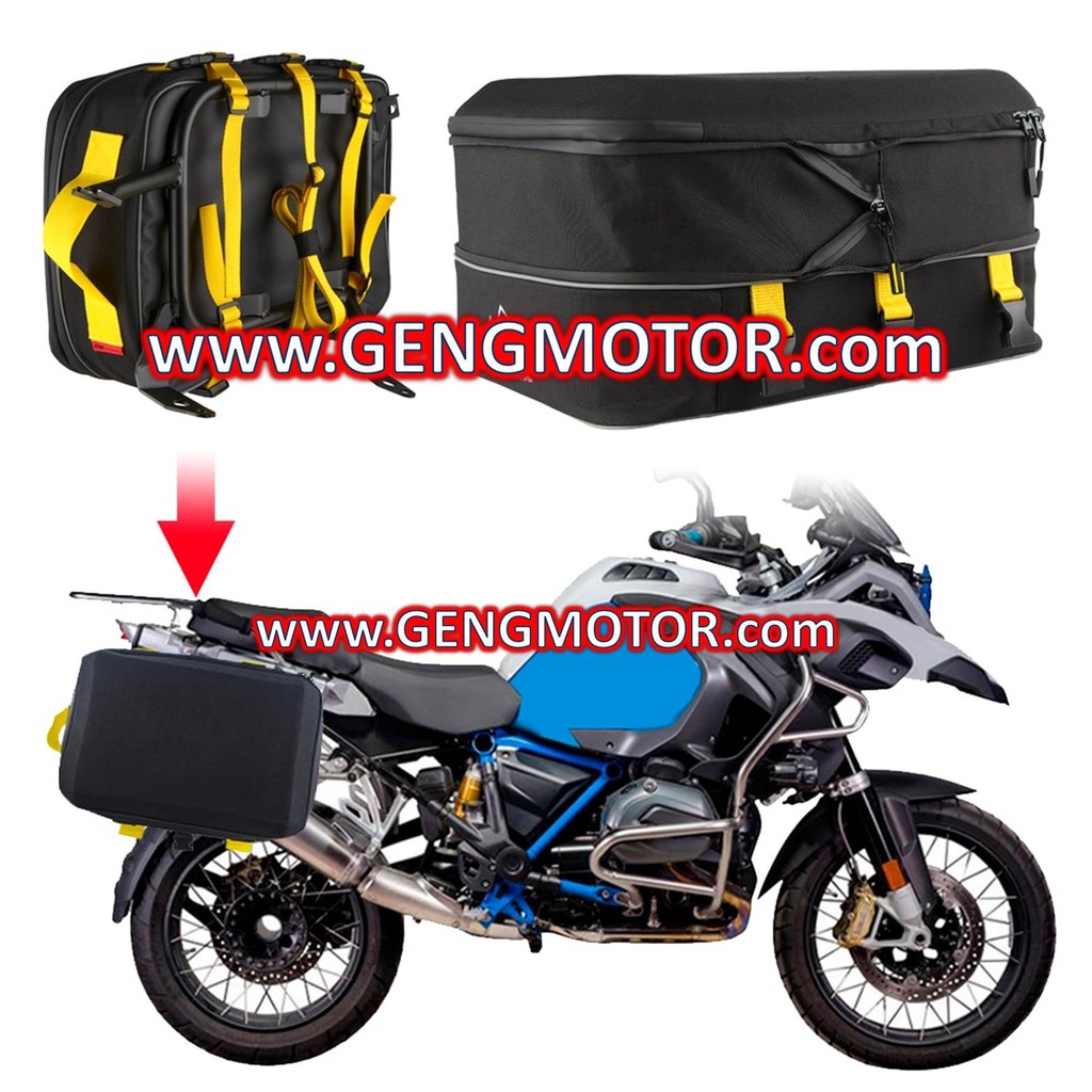 Side Bag Saddle Bag replace Aluminium Side Box Top Box BMW R1200GS ...