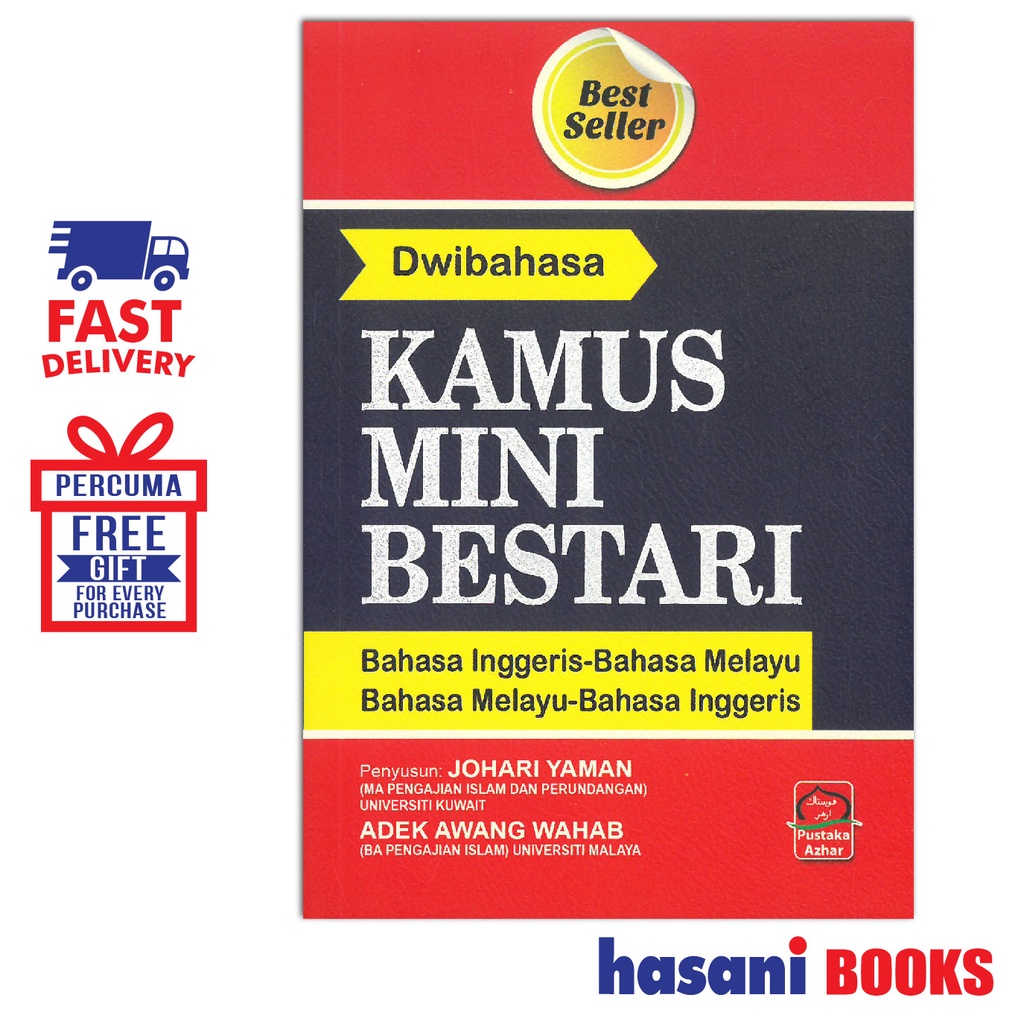 Hasani Pustaka Azhar Kamus Mini Bestari Dwibahasa BI-BM/BM-BI ...