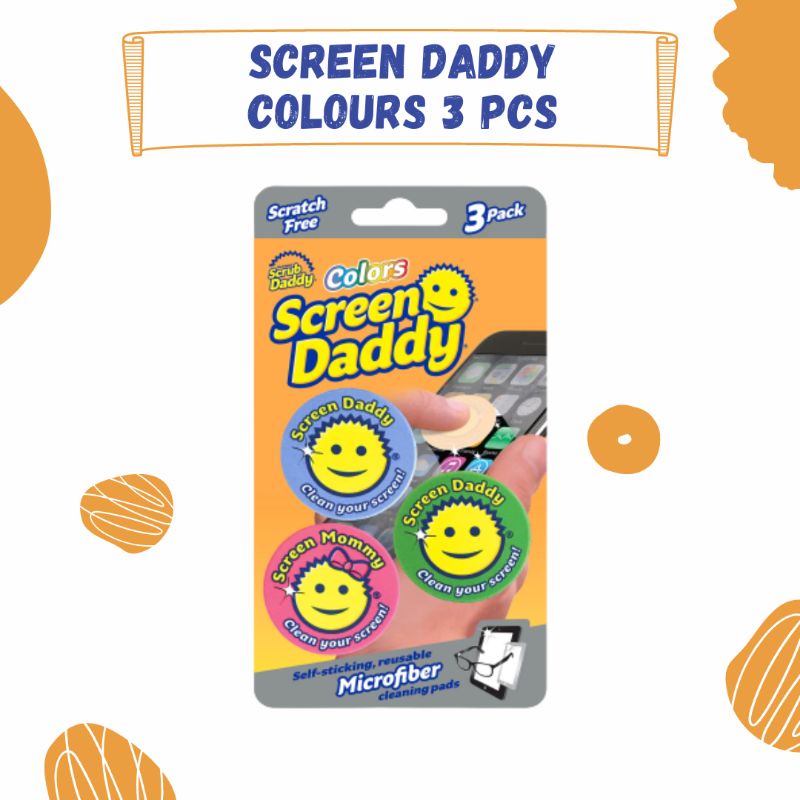 Screen Daddy Microfiber Screen Cleaner Wipe by Scrub Daddy | Shopee ...