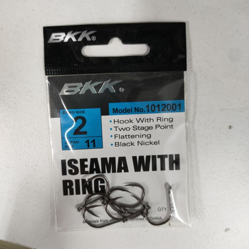 BKK® ISEAMA WITH RING FISHING HOOK | Shopee Malaysia