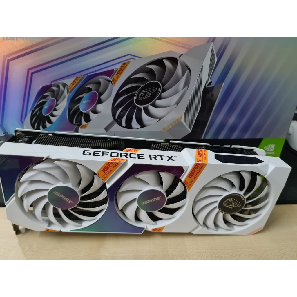 IGAME ULTRA WHITE OC GEFORCE RTX 3060 GRAPHIC GPU | Shopee Malaysia