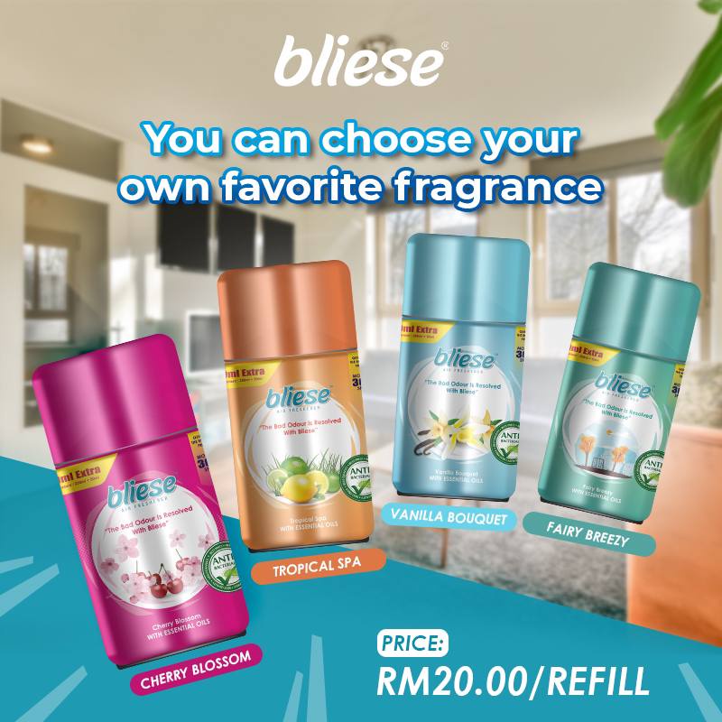 Air Fresheners REFILL Spray Bliese 300ML | Shopee Malaysia