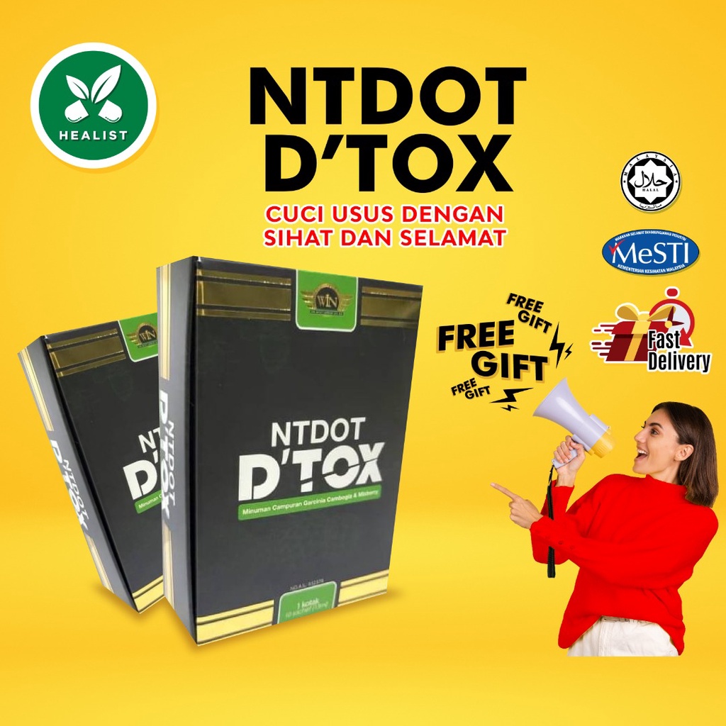 D'TOX NTDOT CUCI USUS;LANCAR PECERNAAN | Shopee Malaysia