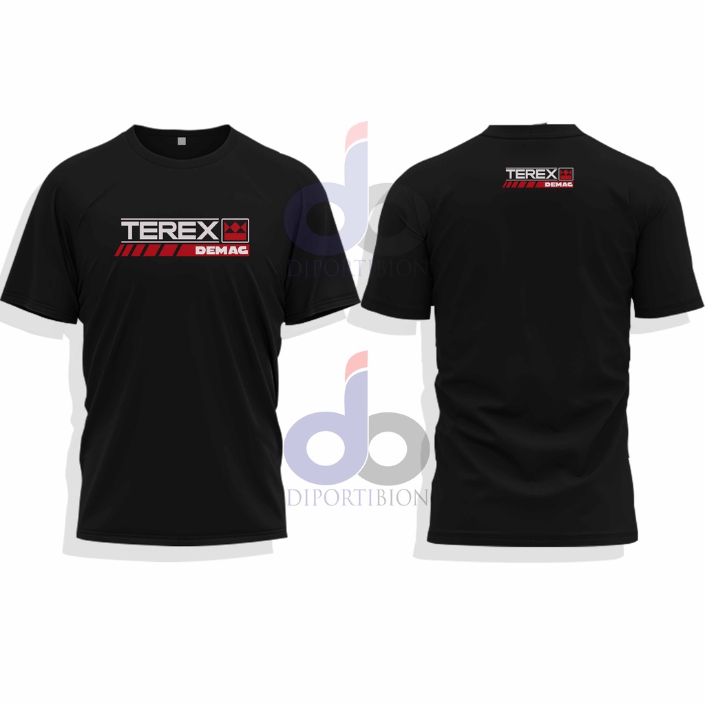 Terex DEMAG LOGO HEAVY EQUIPMENT SHORT SLEEVES | Shopee Malaysia