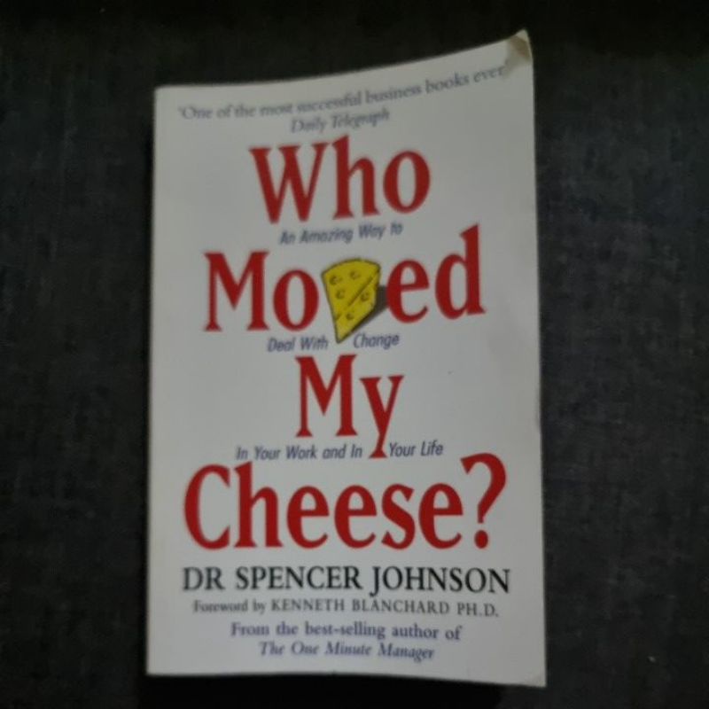 [USED] WHO MOVED MY CHEESE by Dr Spencer Johnson | Shopee Malaysia