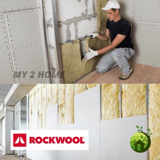 40kg/m3 Rockwool Sound Proof Acoustic Rock Wool Mineral Wool Wall Sound ...