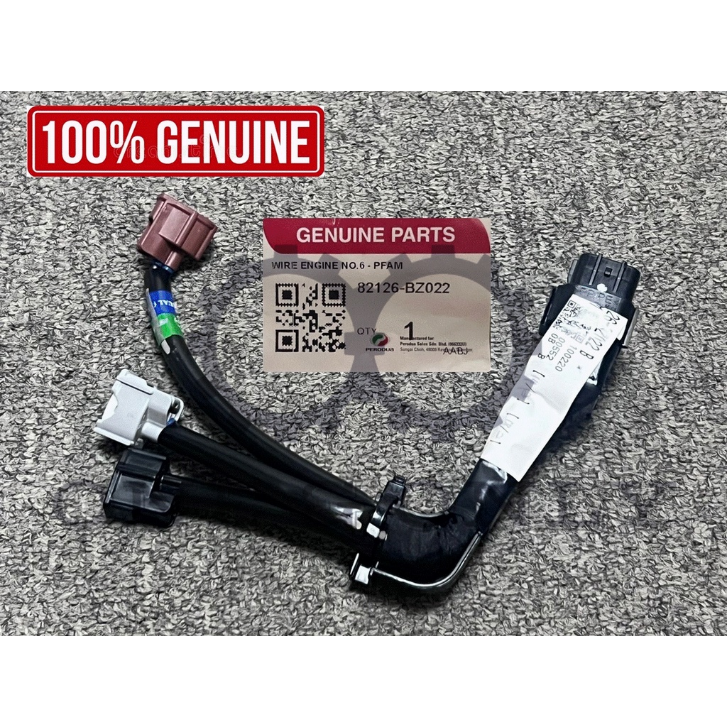 100% GENUINE PERODUA AXIA BEZZA ENGINE WIRE NO.6 / IGNITION COIL WIRE ...