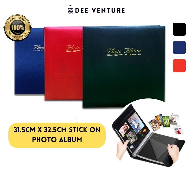 Sticky Photo Album / Square Self Adhesive Stick on Photo Album / 315 x ...