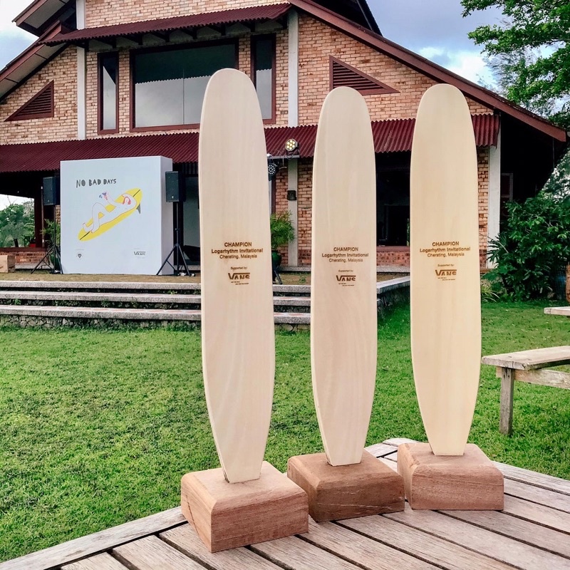 SURFBOARD TROPHY | LONGBOARD TROPHY | WOOD TROPHY | TROPHY ENGRAVING ...