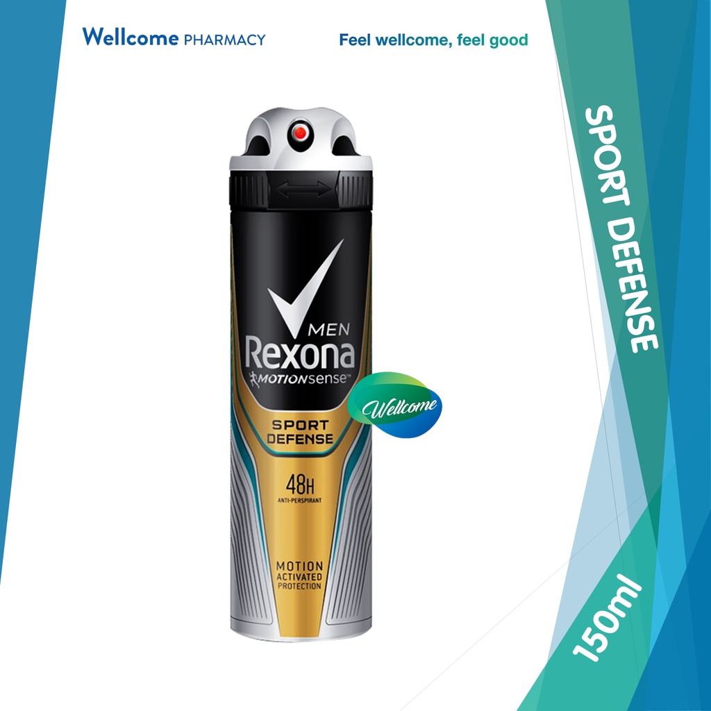 Rexona Men Sport Defense Deodorant Spray - 150ml | Shopee Malaysia