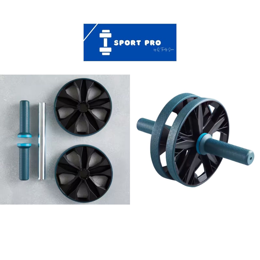 Decathlon / Strengthening Ab Wheel / Dual-Mode Ab Wheel / Cross ...