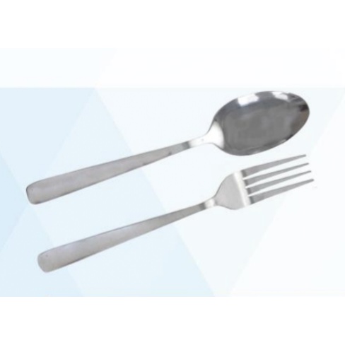 STAINLESS STEEL SPOON /FORK 12's | Shopee Malaysia