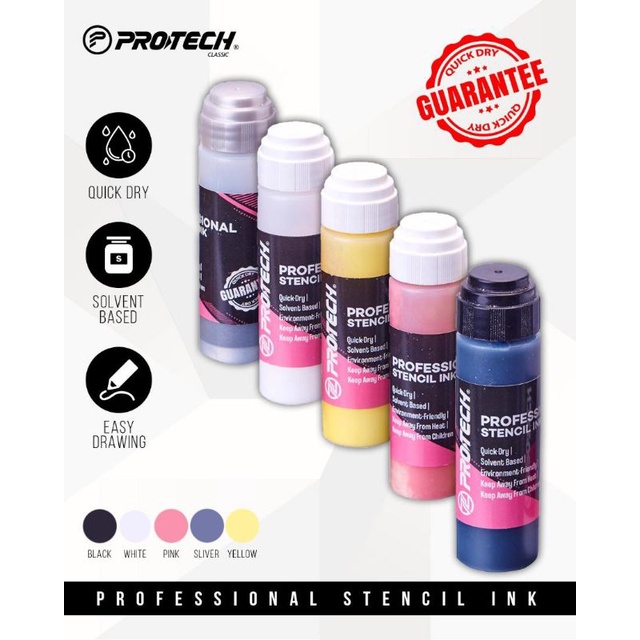 PROMOTION (100%ORIGINAL)PROTECH PROFESSIONAL STENCIL INK | Shopee Malaysia