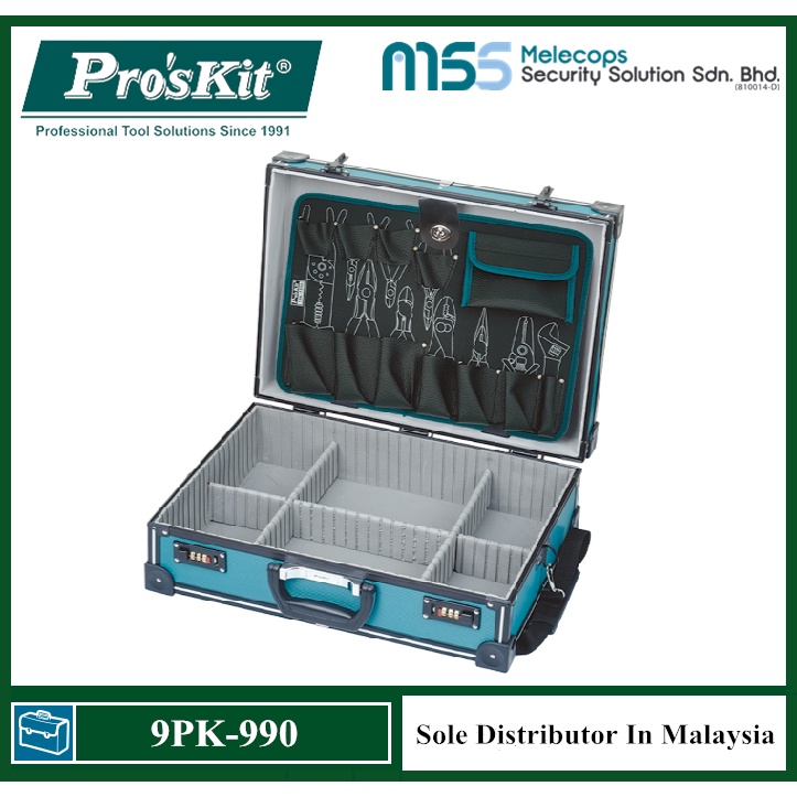 Pro'skit 9PK-990 Aluminium Frame Tool Case W/1 Pallet | Shopee Malaysia