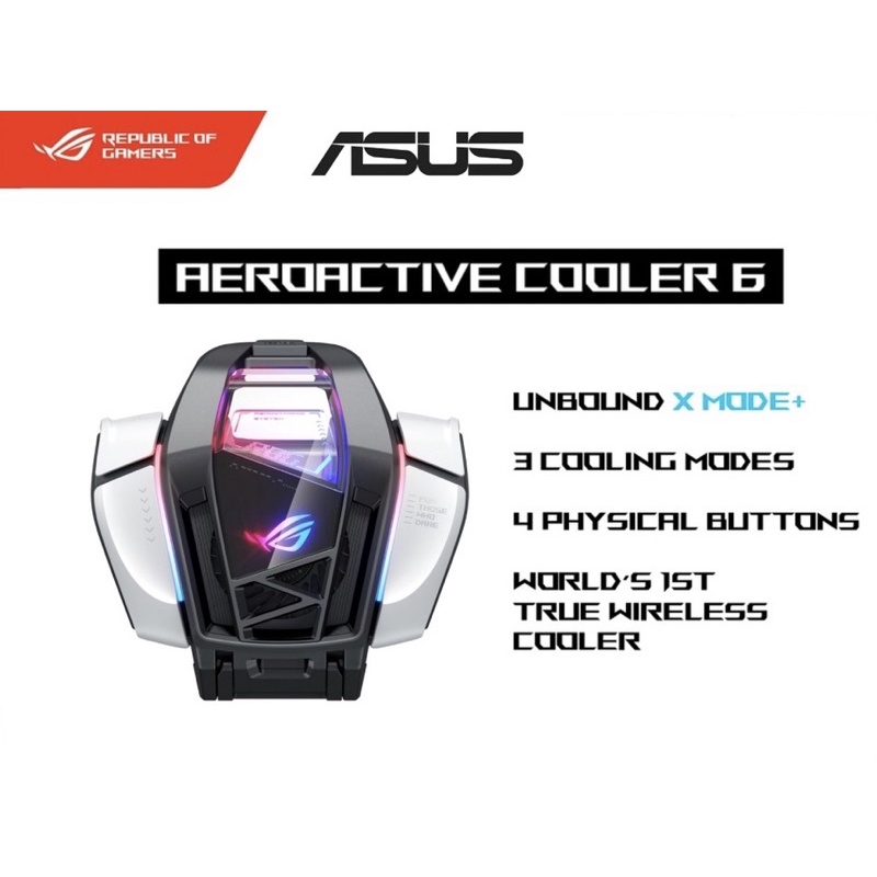 AeroActive Cooler 6 | Compatibility ROG Phone 6 Series | 1 Year ...