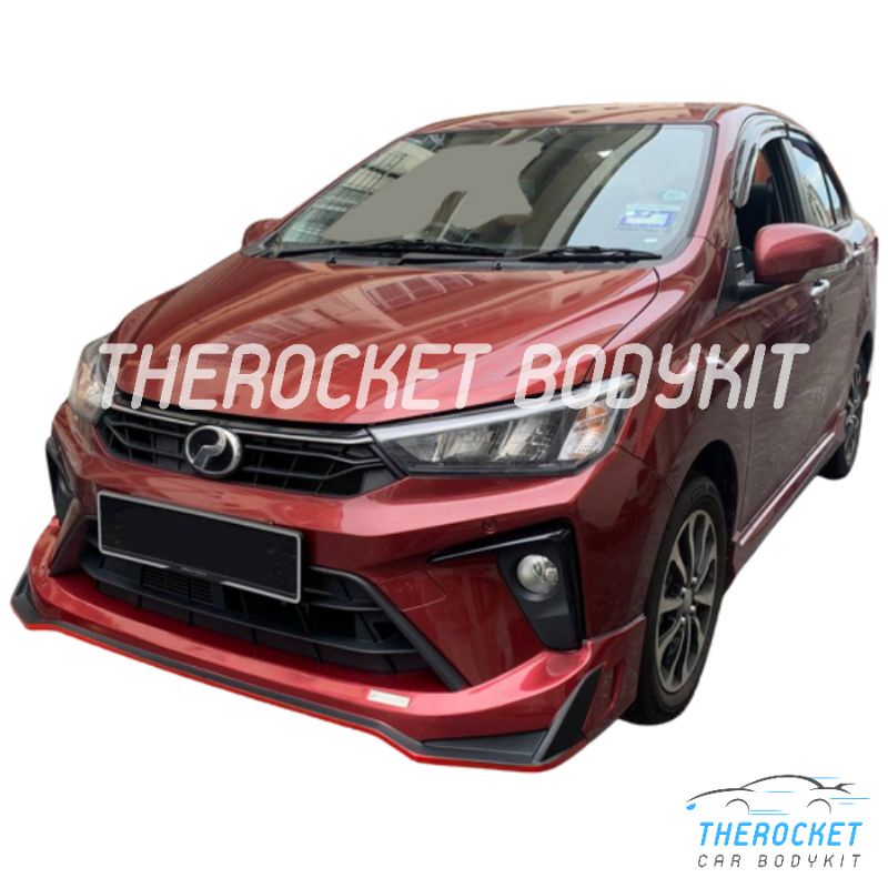 Perodua Bezza 2020-2025 Drive68 Front Skirt & Gear Up Rear Skirt Kacuk ...