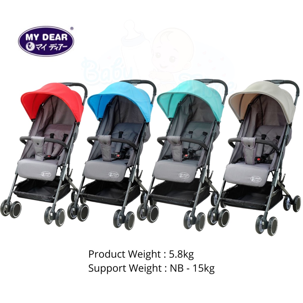 My Dear Baby Stroller NB-15kg | Shopee Malaysia