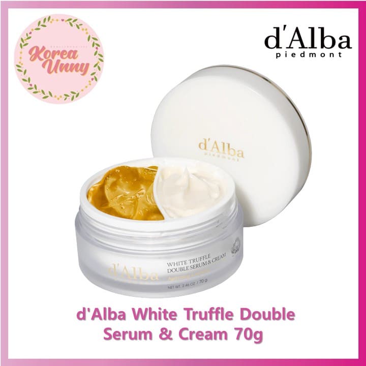 [Korea Brand] d'Alba White Truffle Double Serum & Cream 70g | Shopee Malaysia