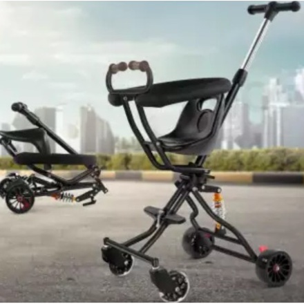 Baby Foldable Magic Stroller Ultra Lightweight 4 Wheels Scooter For ...